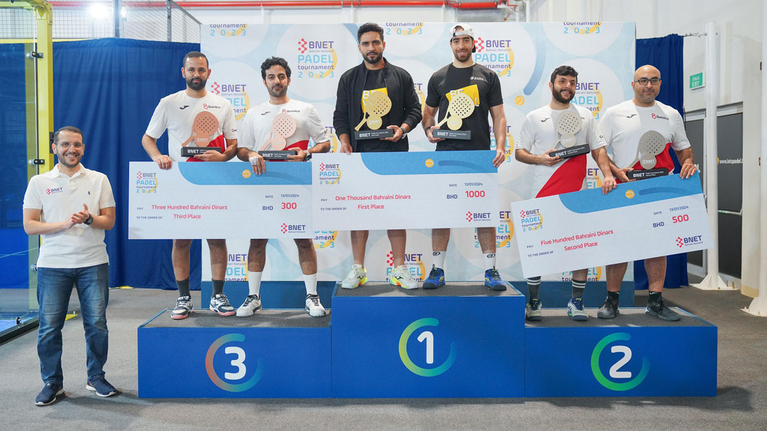 BNET successfully launches the second Padel Tournament for its Clients ...